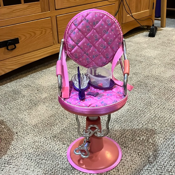 Our Generation | Toys | Our Generation Sitting Pretty Salon Chair Hair ...